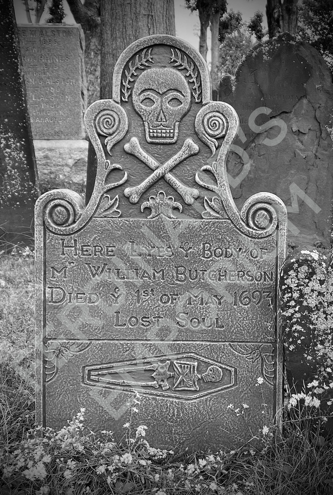 Hocus Pocus Billy Butcherson Tombstone - Etsy