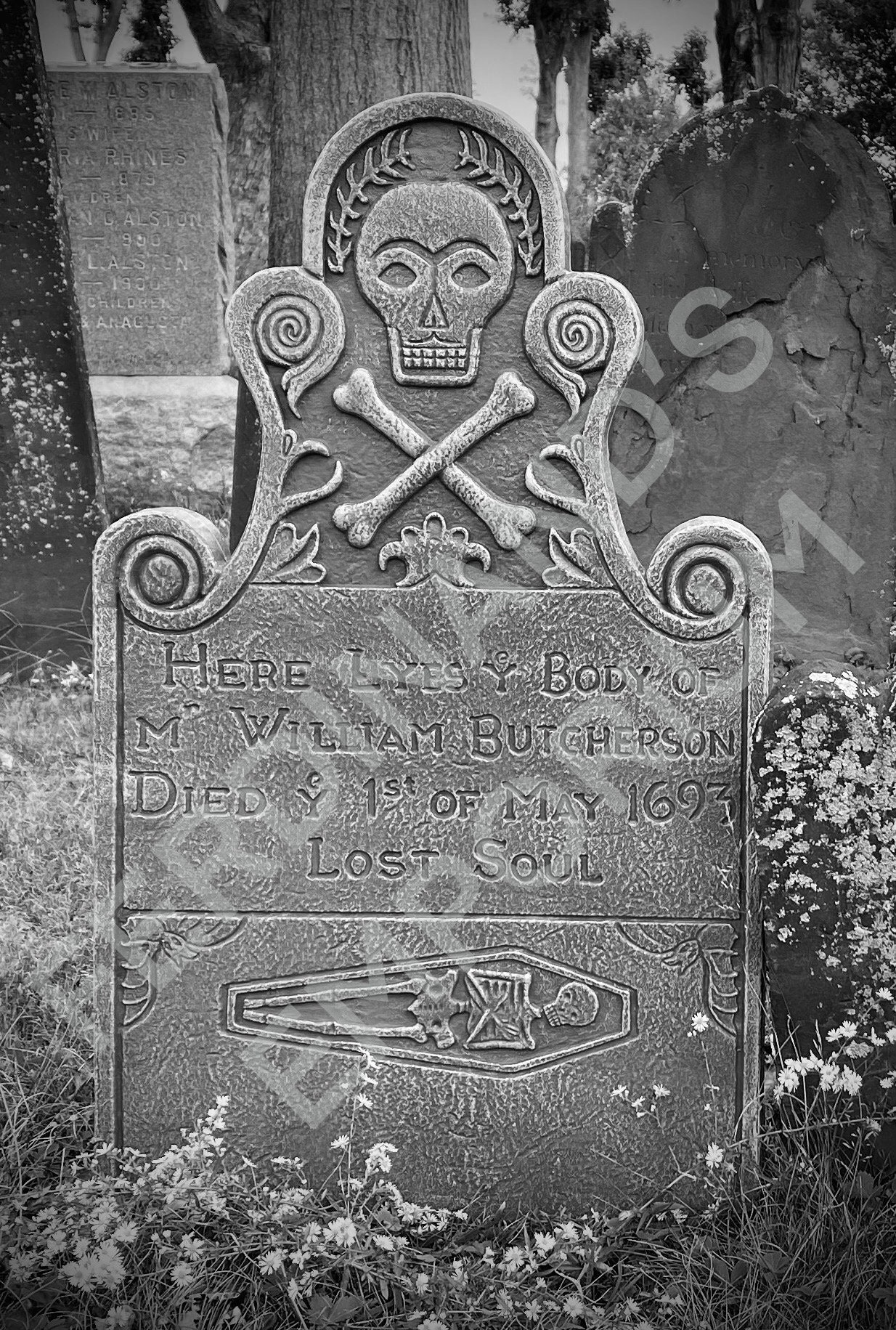 Hocus Pocus Billy Butcherson Tombstone - Etsy UK
