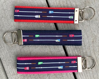 Crew Key Chain / Oar Keychain / Rowing Crew Keychain / Rowing - Etsy