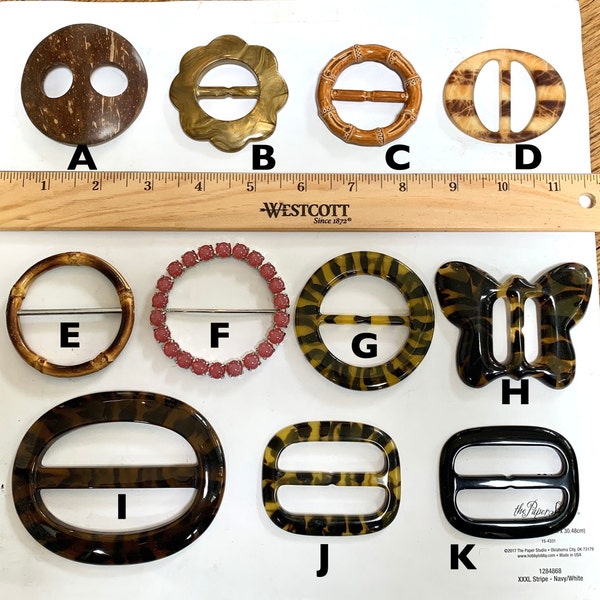 Ribbon Buckle - Etsy