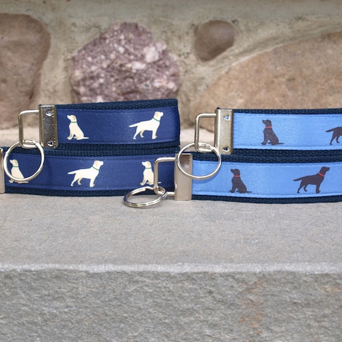 Labrador Retriever Key Fob Black Lab Keychain Yellow Lab | Etsy