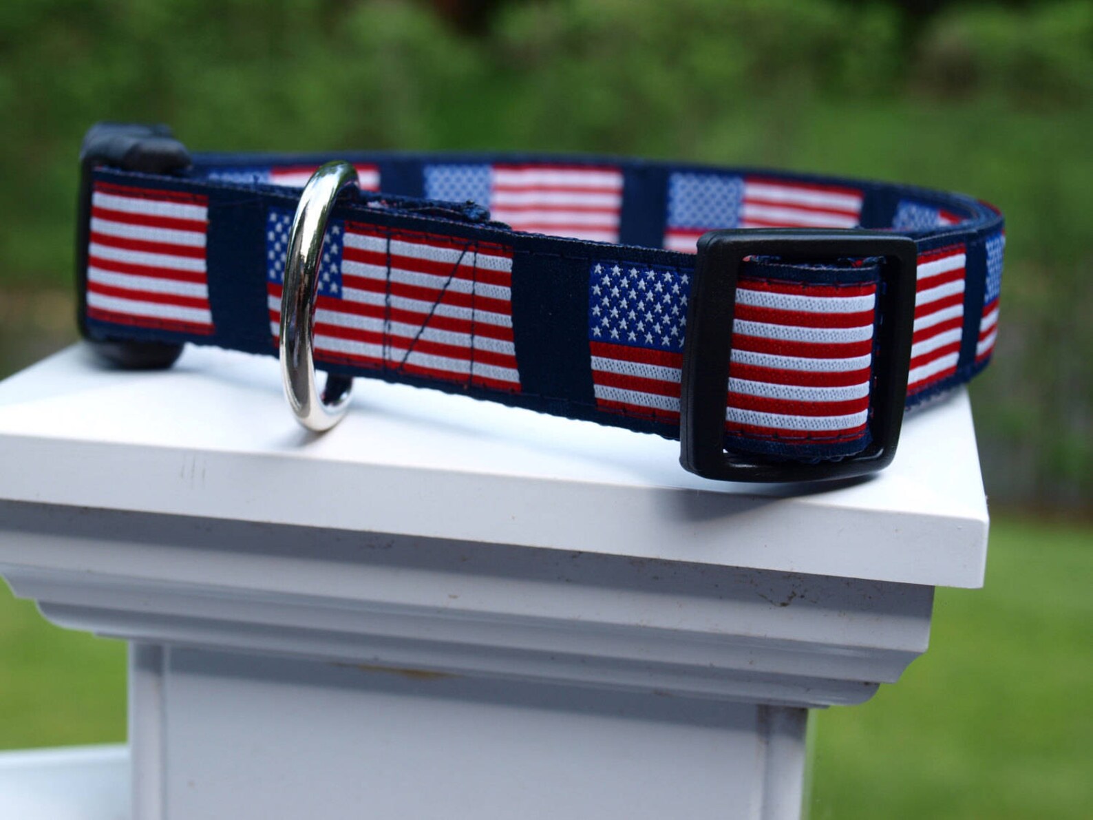 American Flag Dog Collar / American Flag Collar / Flag Collar ...