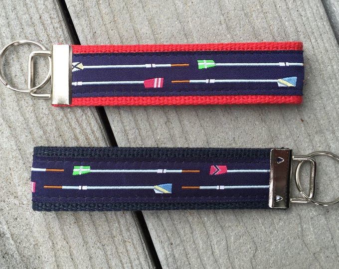 Crew Key Chain / Oar Keychain / Rowing Keychain / Rowing Key Fob ...