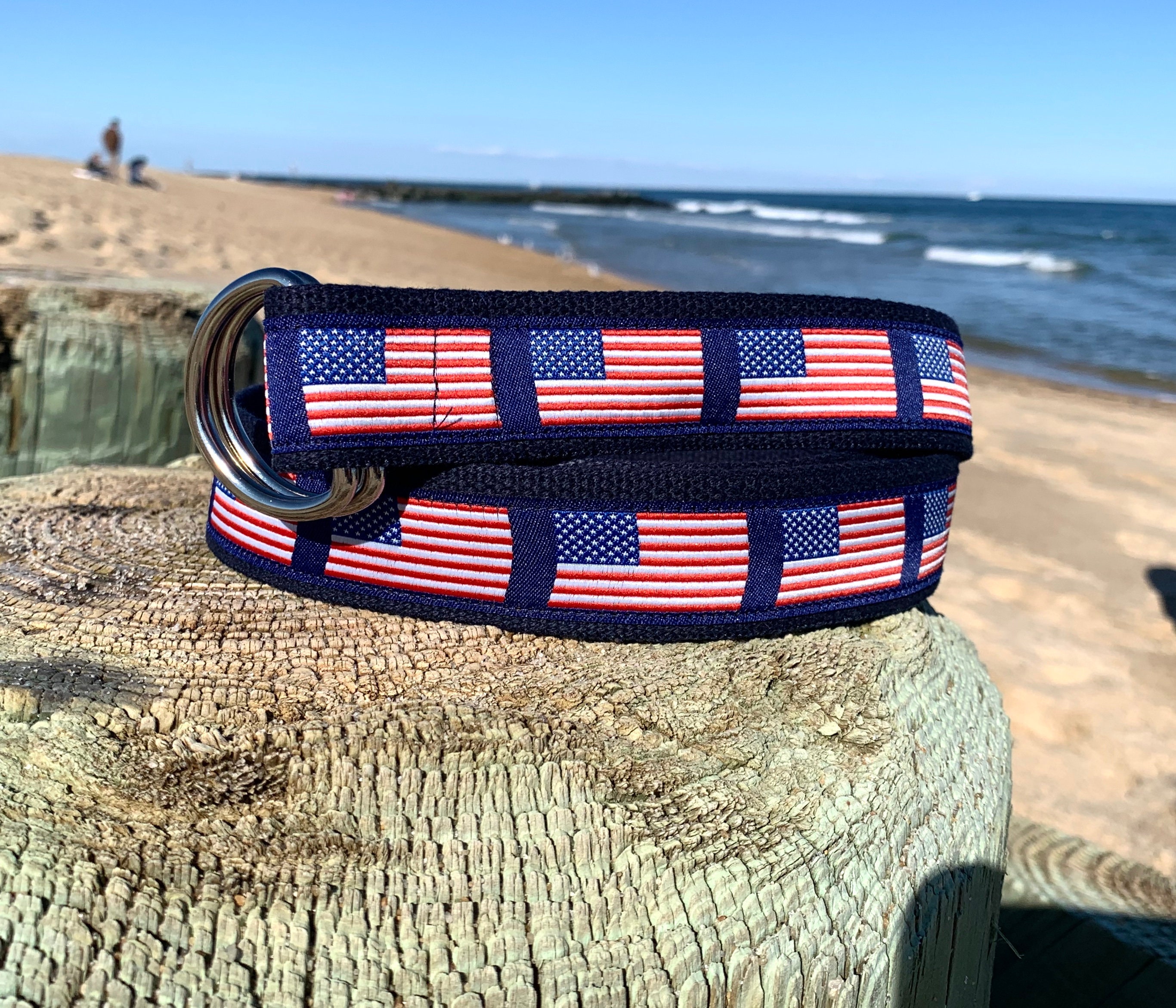 American Flag Belt / Fourth of July / Patriotic Belt / Red | Etsy