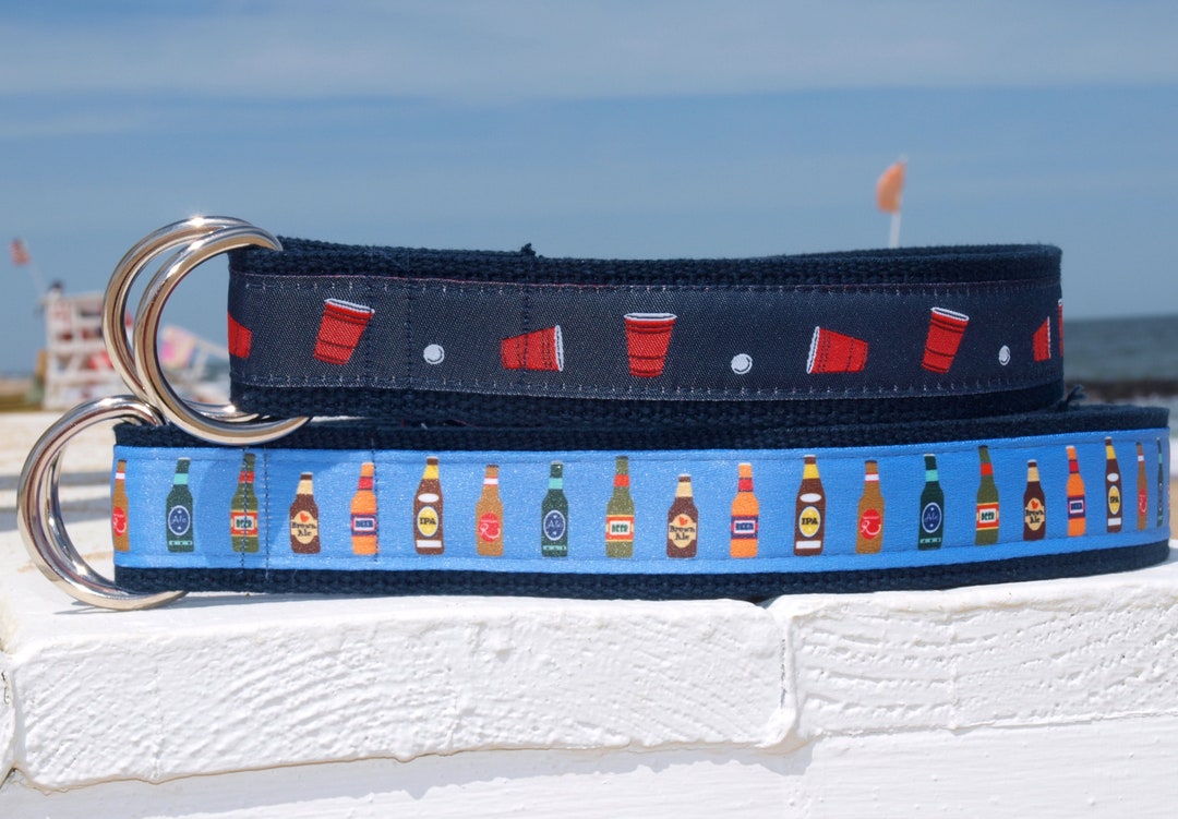 Craft Beer or Red Solo Cup Belt – Collegiate D-ring Belt - Etsy