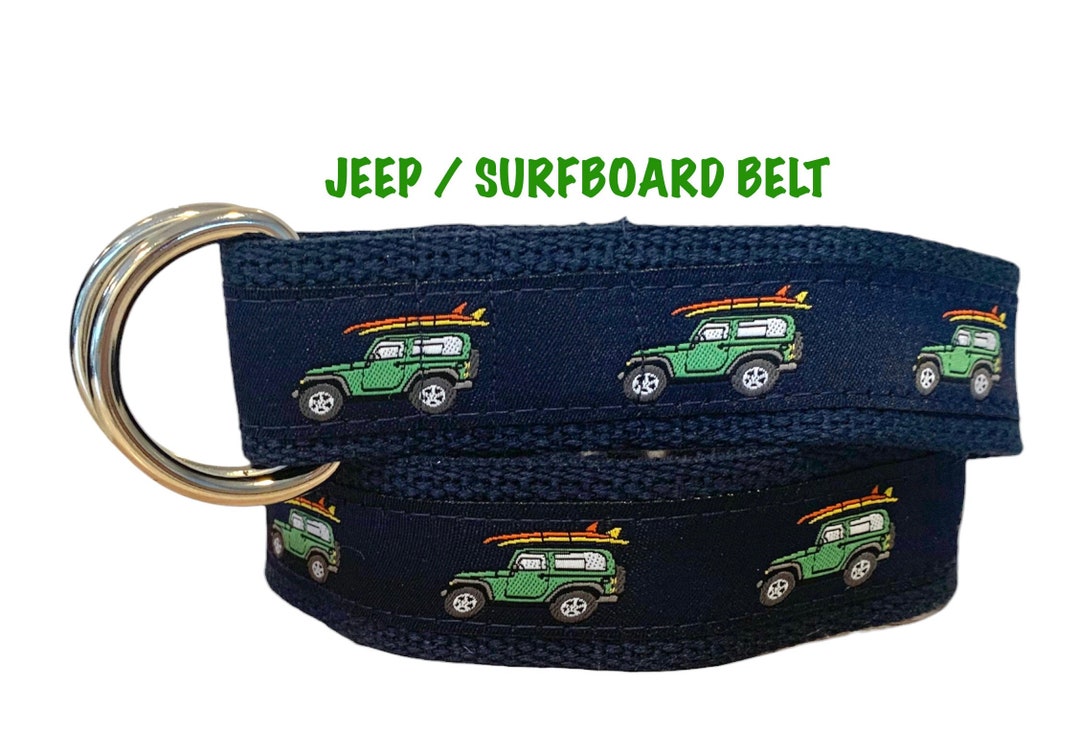 Surfboard Jeep Toddler Belt for YOUNGER BOYS/GIRLS / Canvas Belt ...
