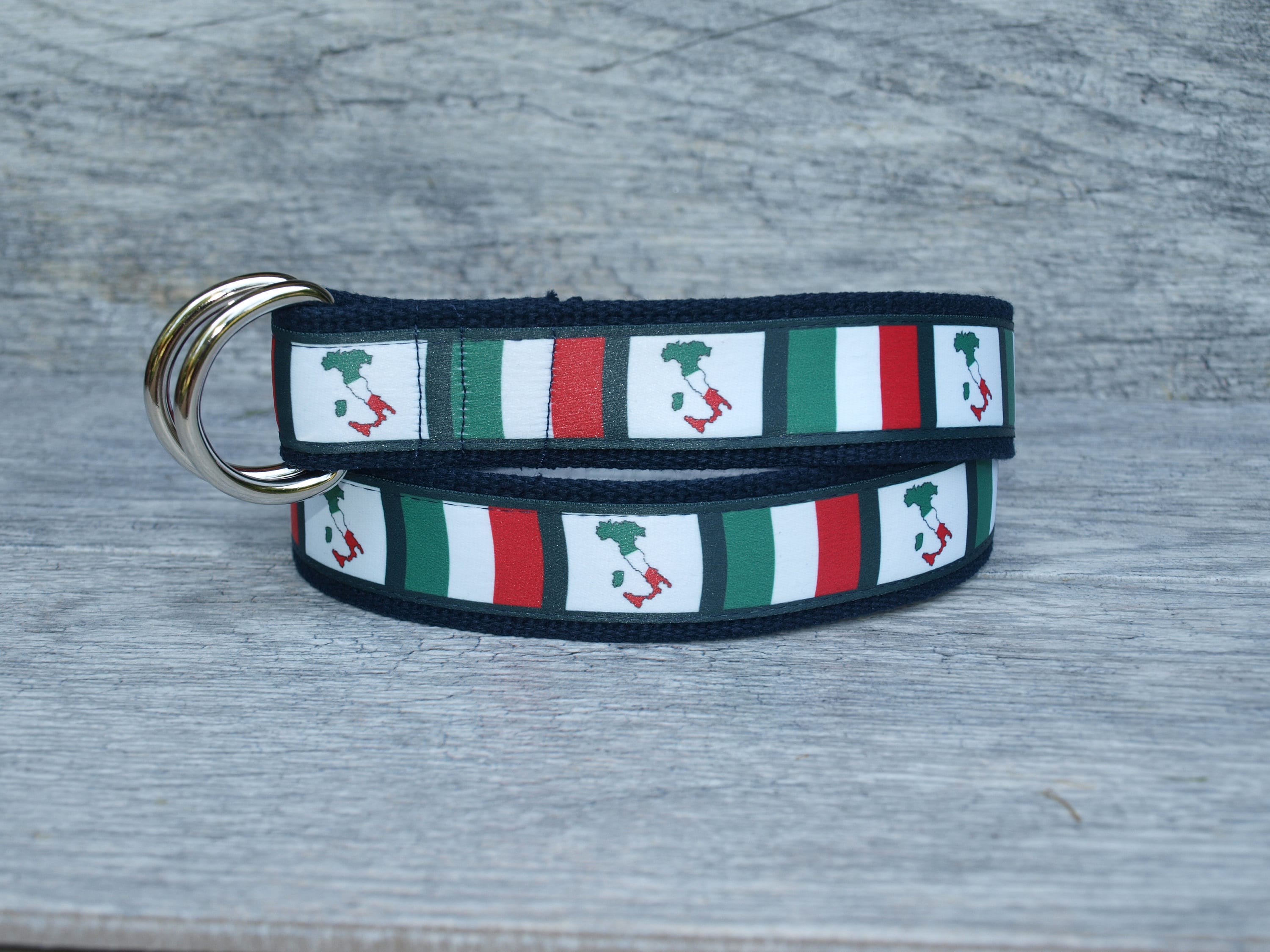 Italian Flag Belt for YOUNGER Boys / Italy Belt / Boot of | Etsy