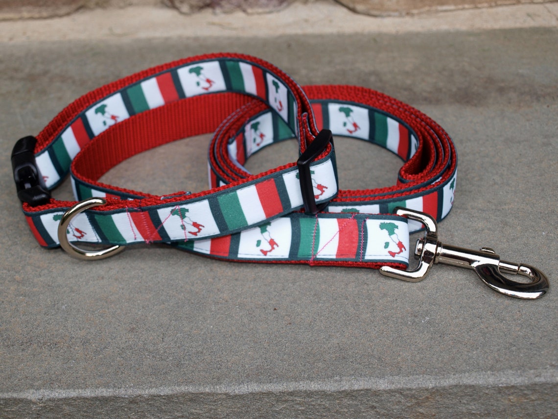 Italian Flag Collar / Italian Collar / Italian Flag / Boot of Italy ...