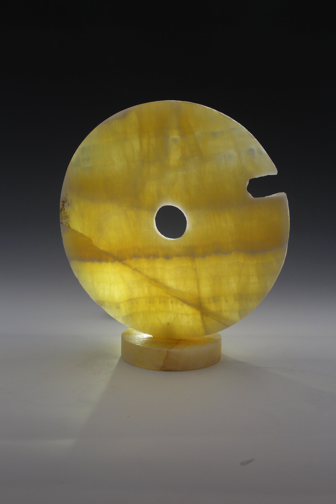 RAI - 'stone Money', Utah Calcite | Original Stone Sculpture - Etsy