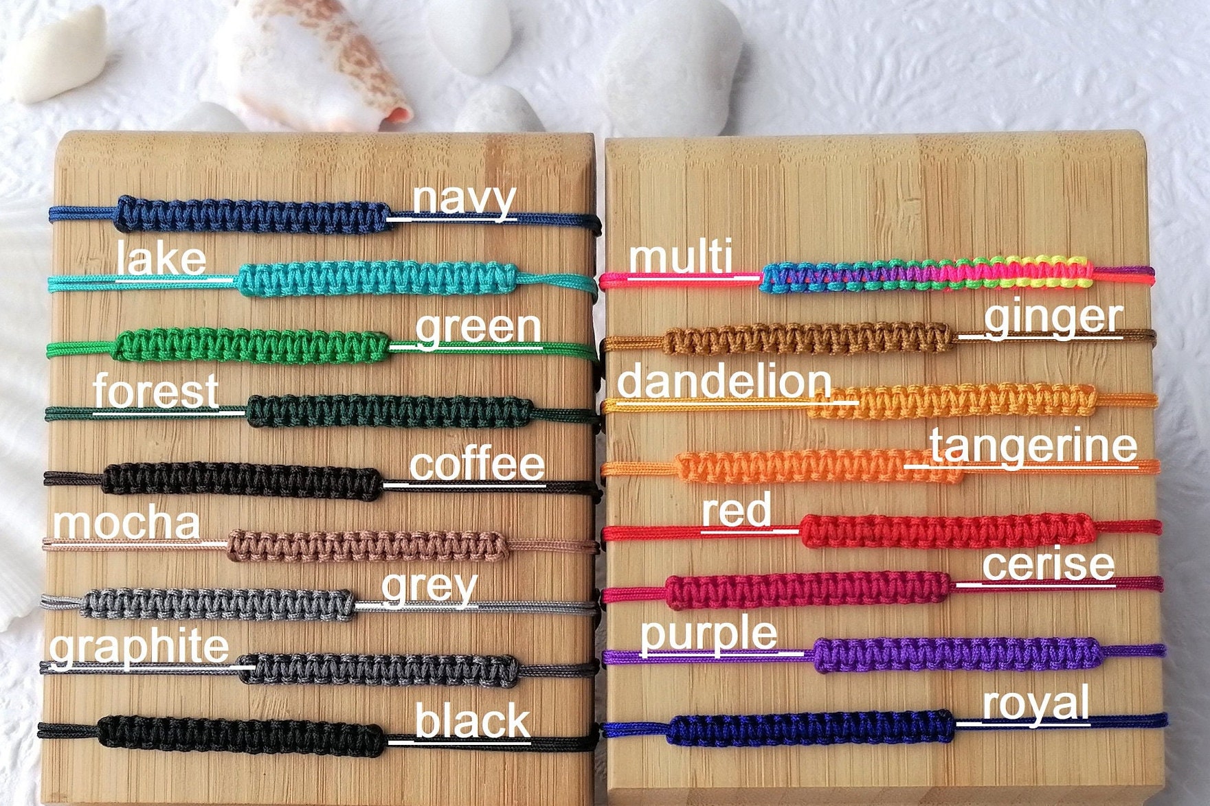 Camino De Santiago Bracelet Macrame Bracelet With Hematite Stone ...