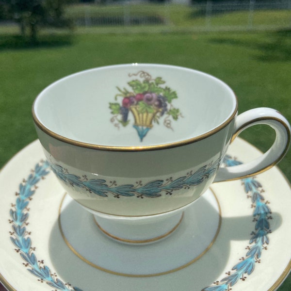 Wedgewood Vintage Cup and Saucer - Etsy