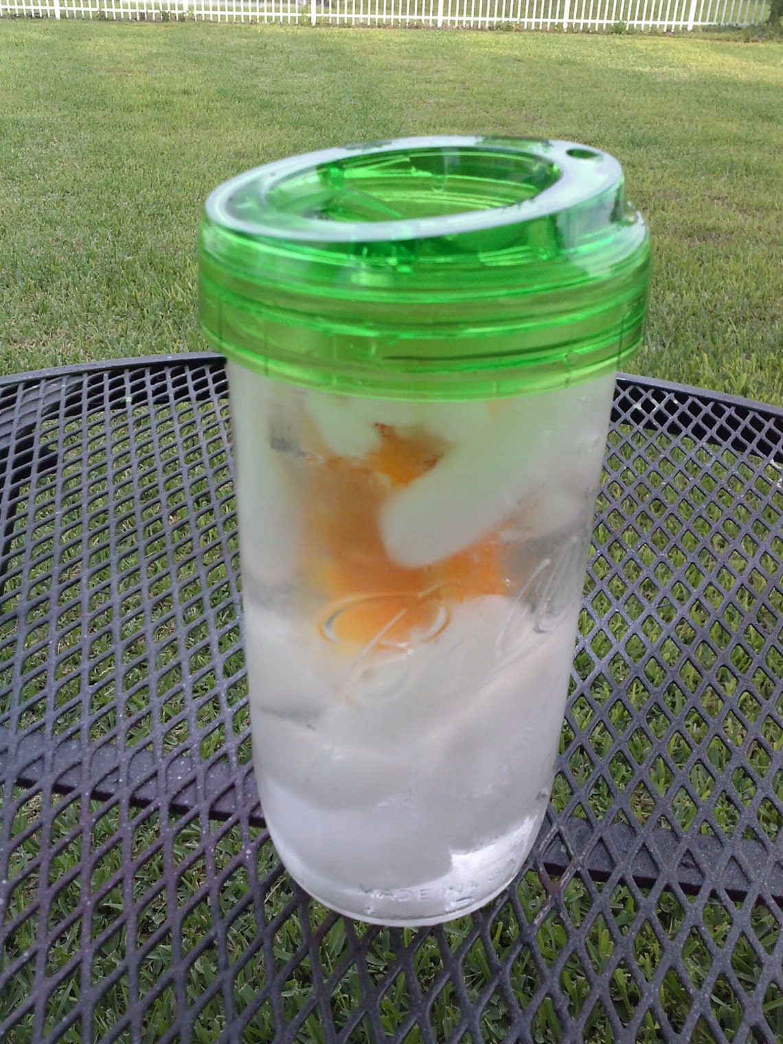 MASON JAR Fruit Infuser With Jar One Glass 24oz Mason Jar - Etsy