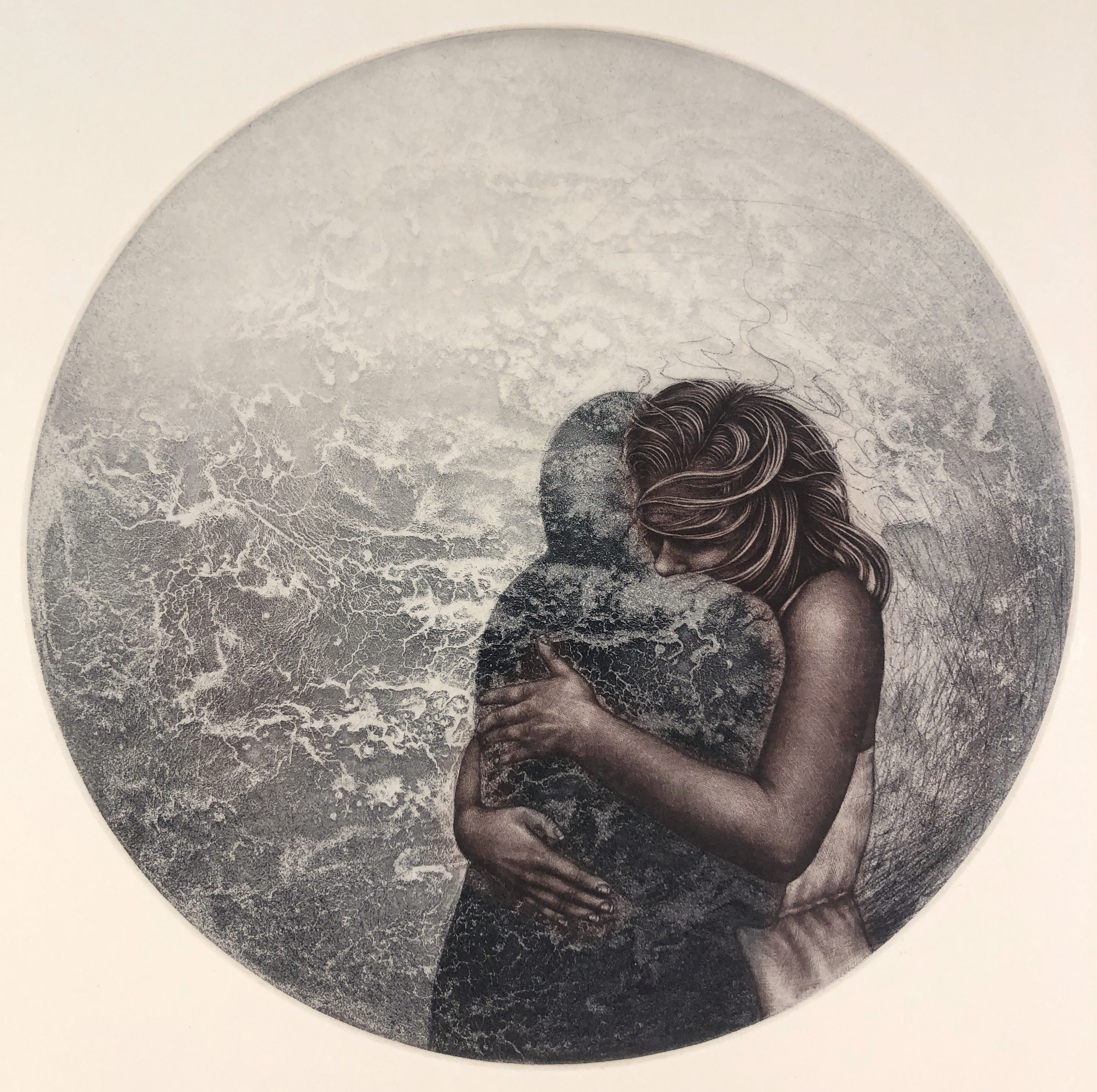 Kindred Original Intaglio Mezzotint Print by Carrie Lingscheit - Etsy