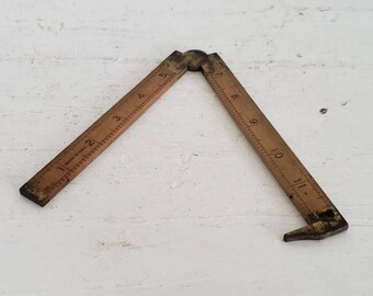 Wood Folding Ruler | Etsy