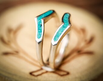 The zuni Turquoise Ring Guard available in 14K - Etsy