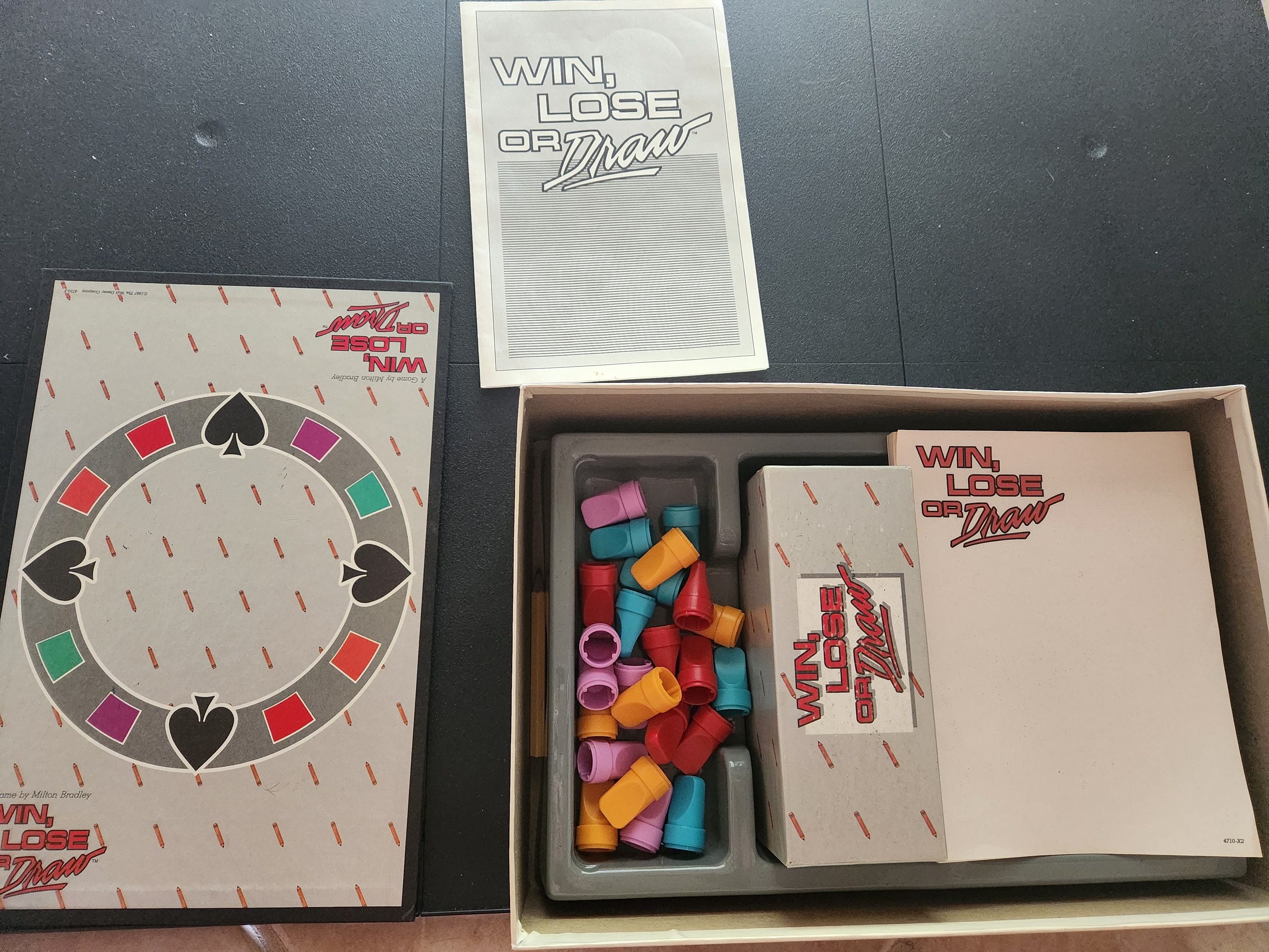 Win Lose or Draw Board Game 1987 - Etsy