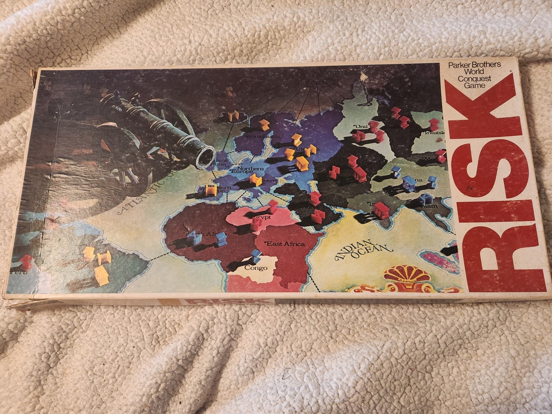1980 Vintage Risk Board Game - Etsy