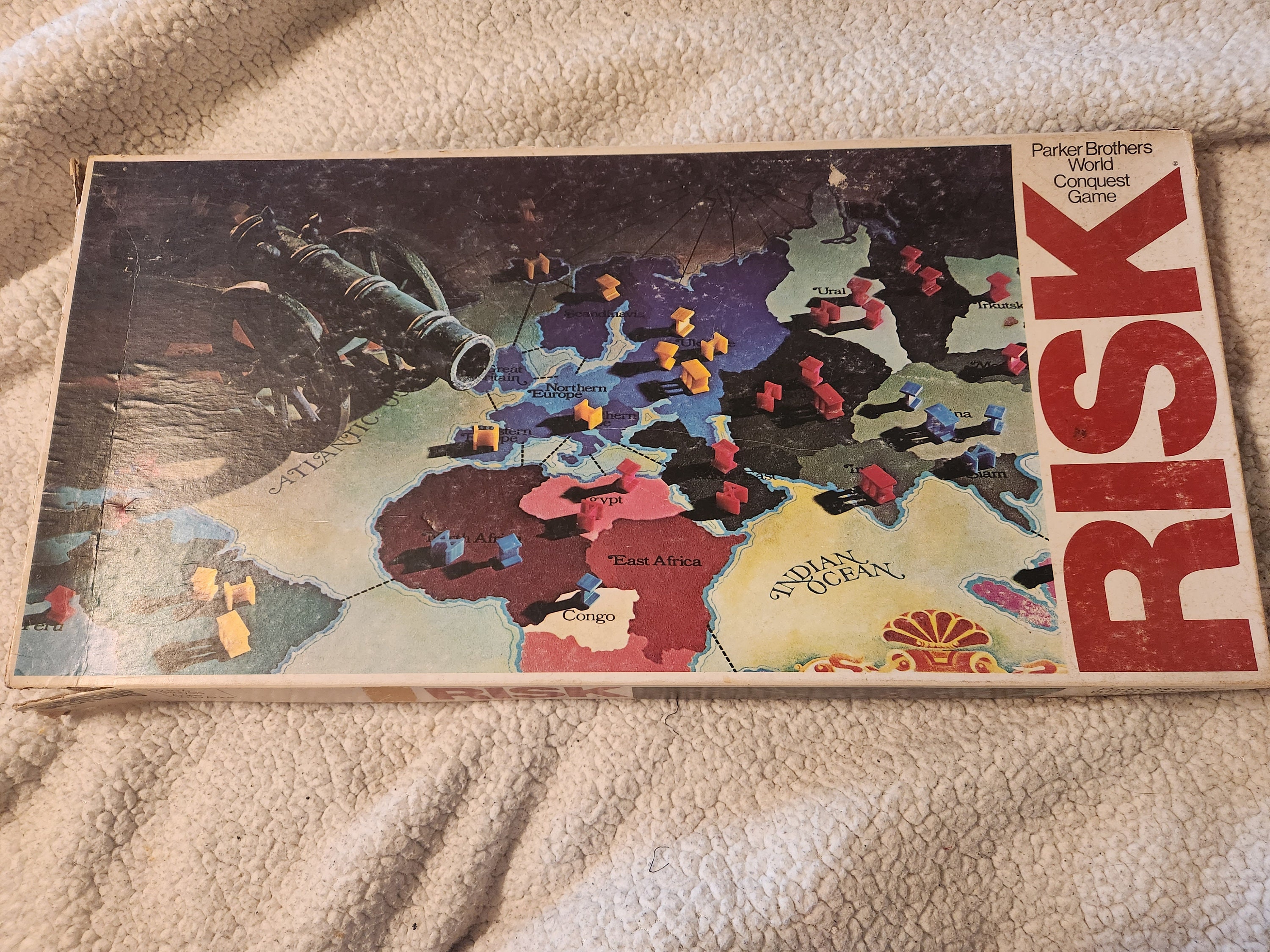 1980 Vintage Risk Board Game - Etsy