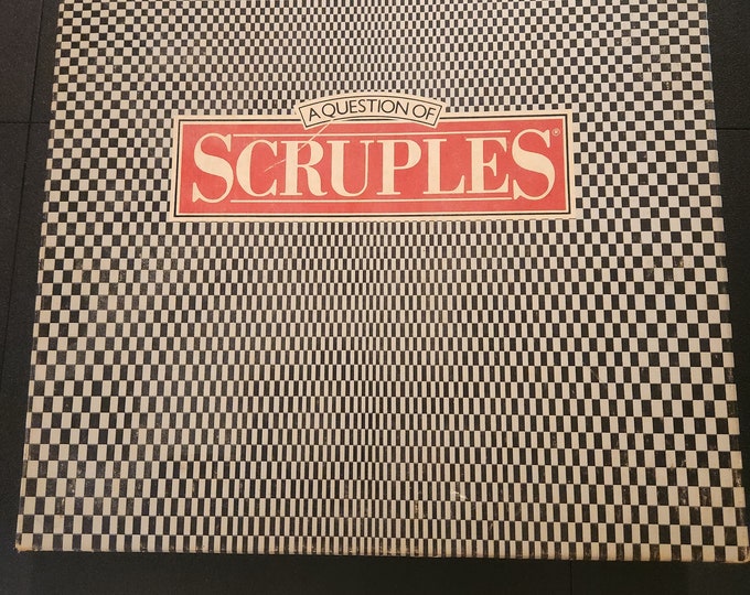 A Question of Scruples Board Game 1986 - Etsy