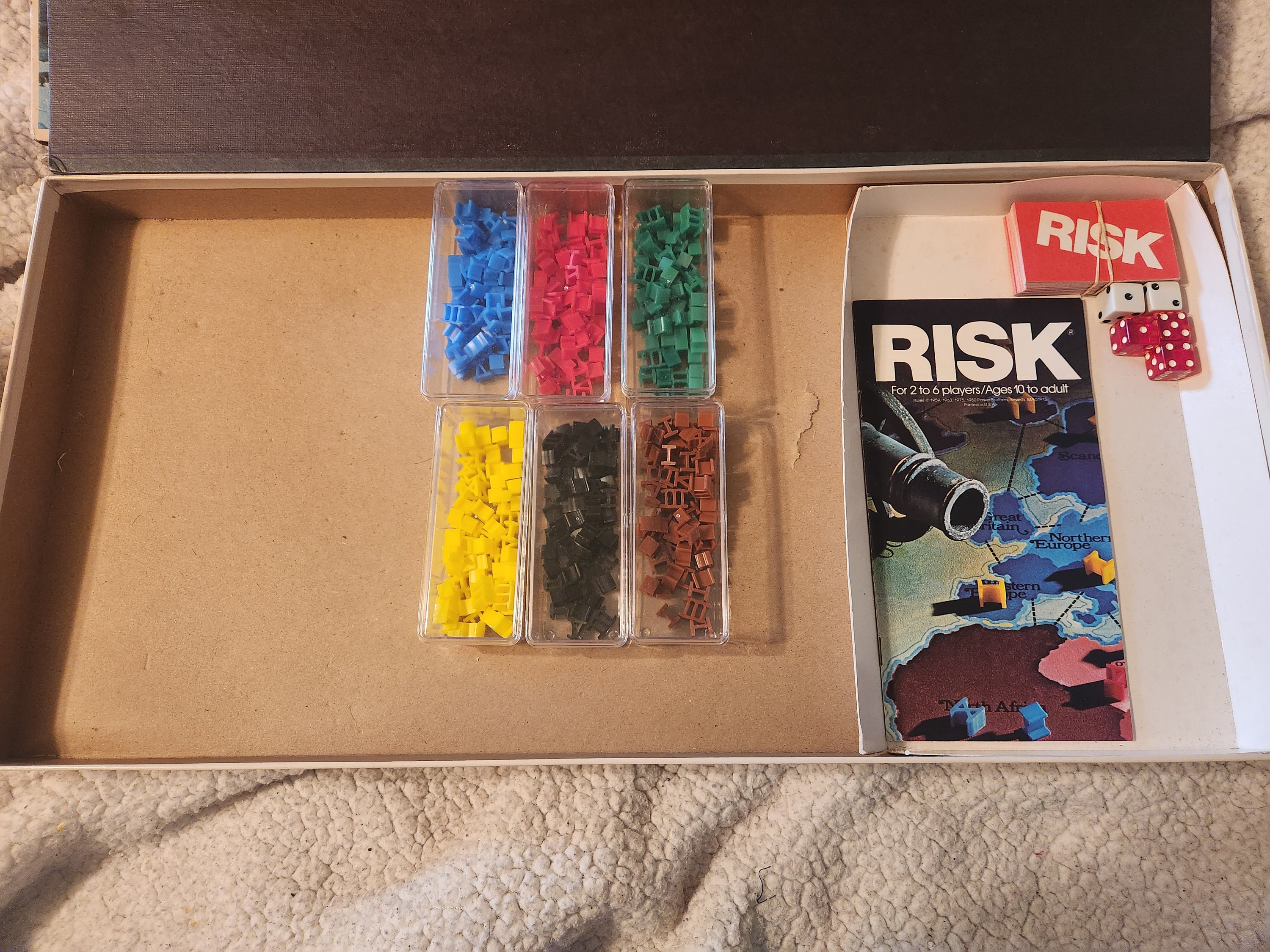 1980 Vintage Risk Board Game - Etsy