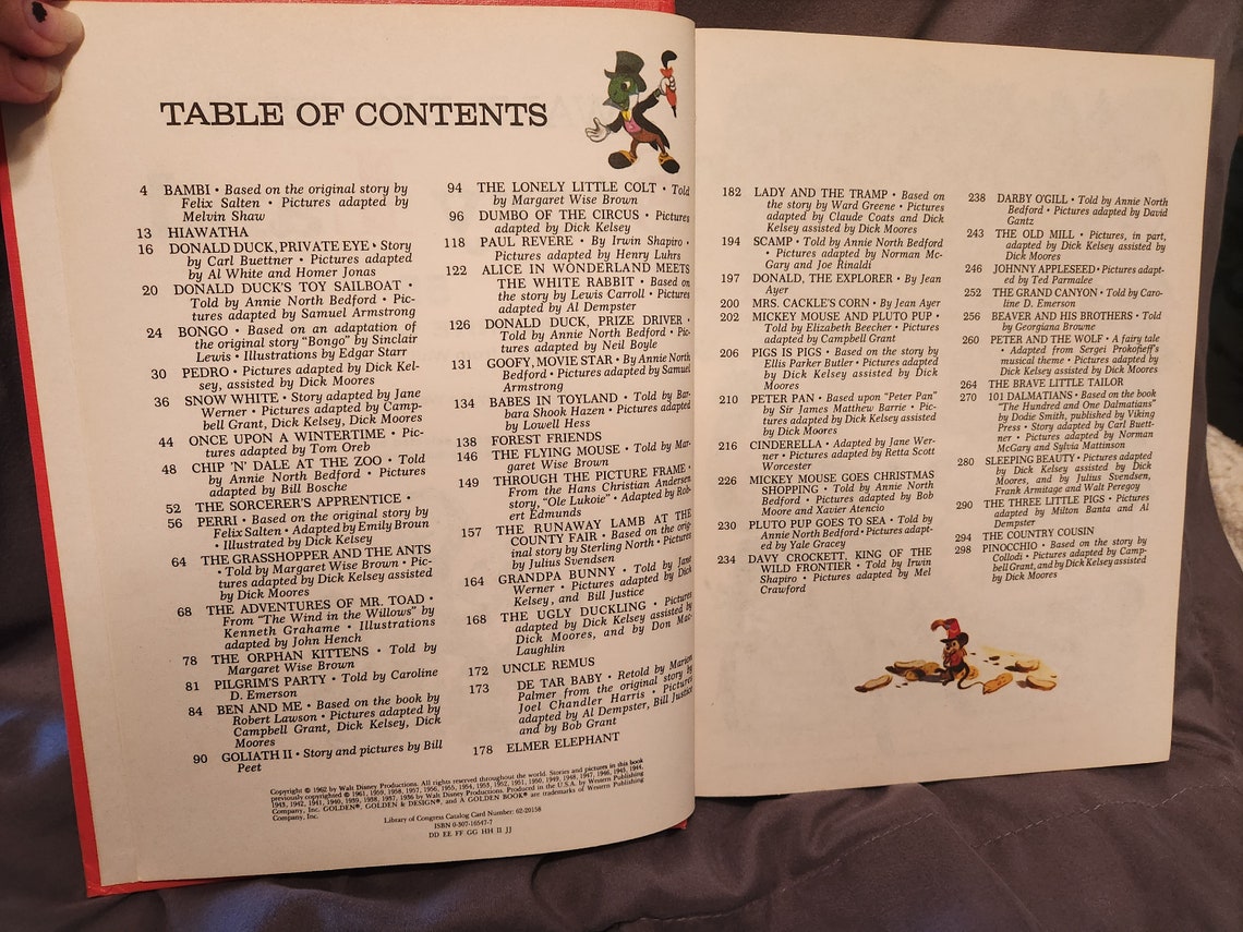 Vintage Golden Book Walt Disney's Story Land - Etsy