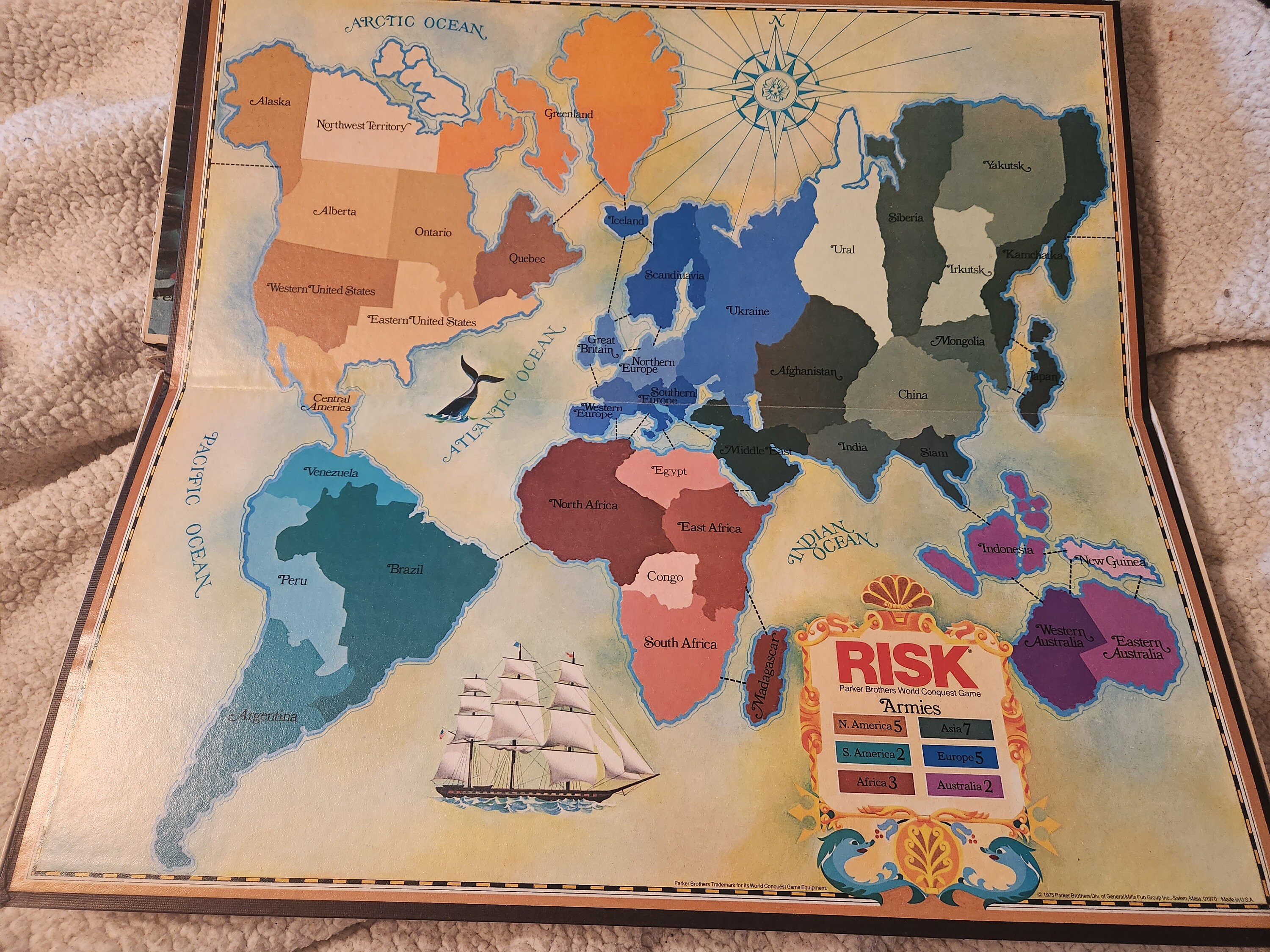 1980 Vintage Risk Board Game - Etsy