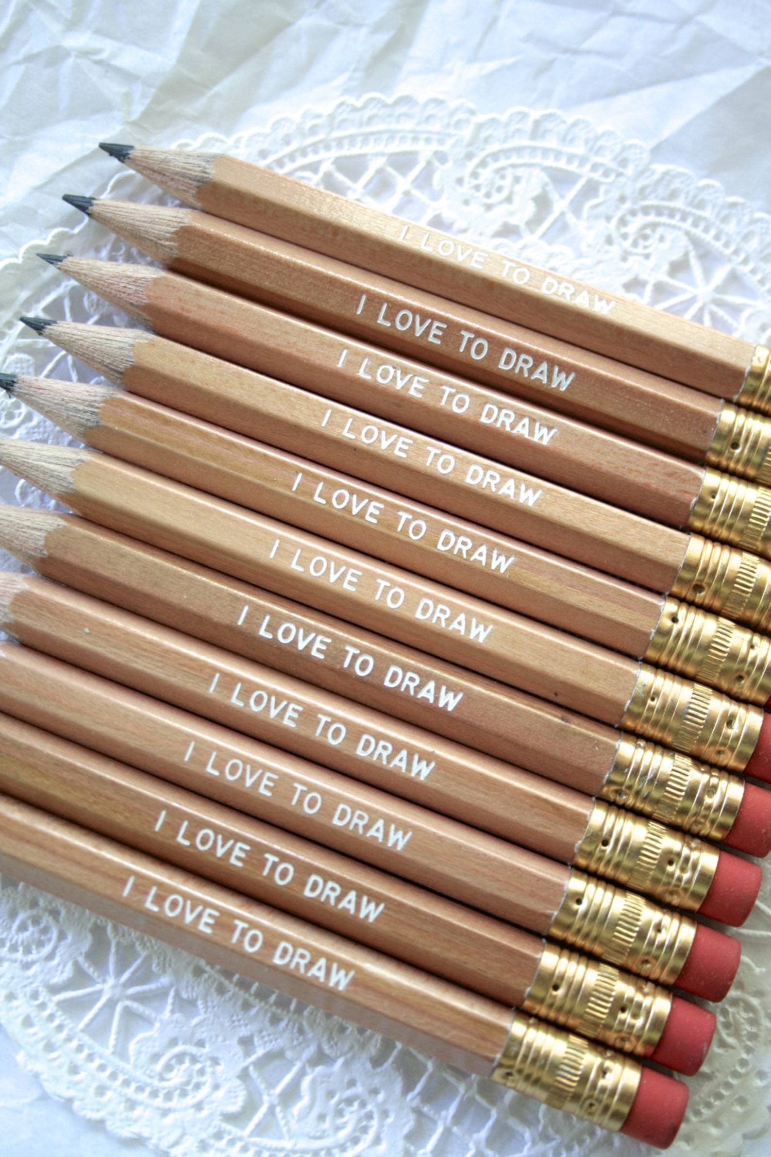Mini Personalized Pencils PERSONALIZED Favors - Etsy