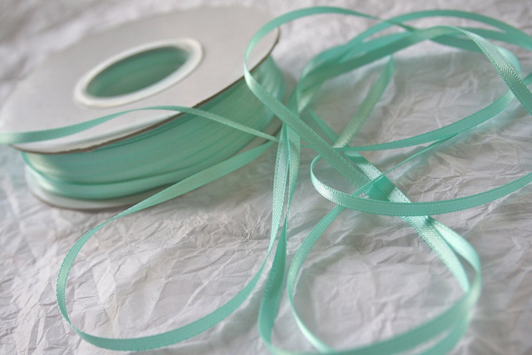 100 Yard Roll of Robin's Egg Double Satin Ribbon , Free Shipping on ...