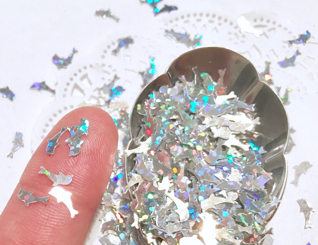 Glitter, Dolphin Glitter, Sequins, Confetti, Nail Art, Resin ...