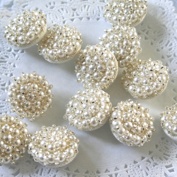 Beaded Buttons - Etsy