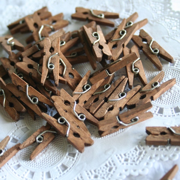 Mini Clothespins - Etsy