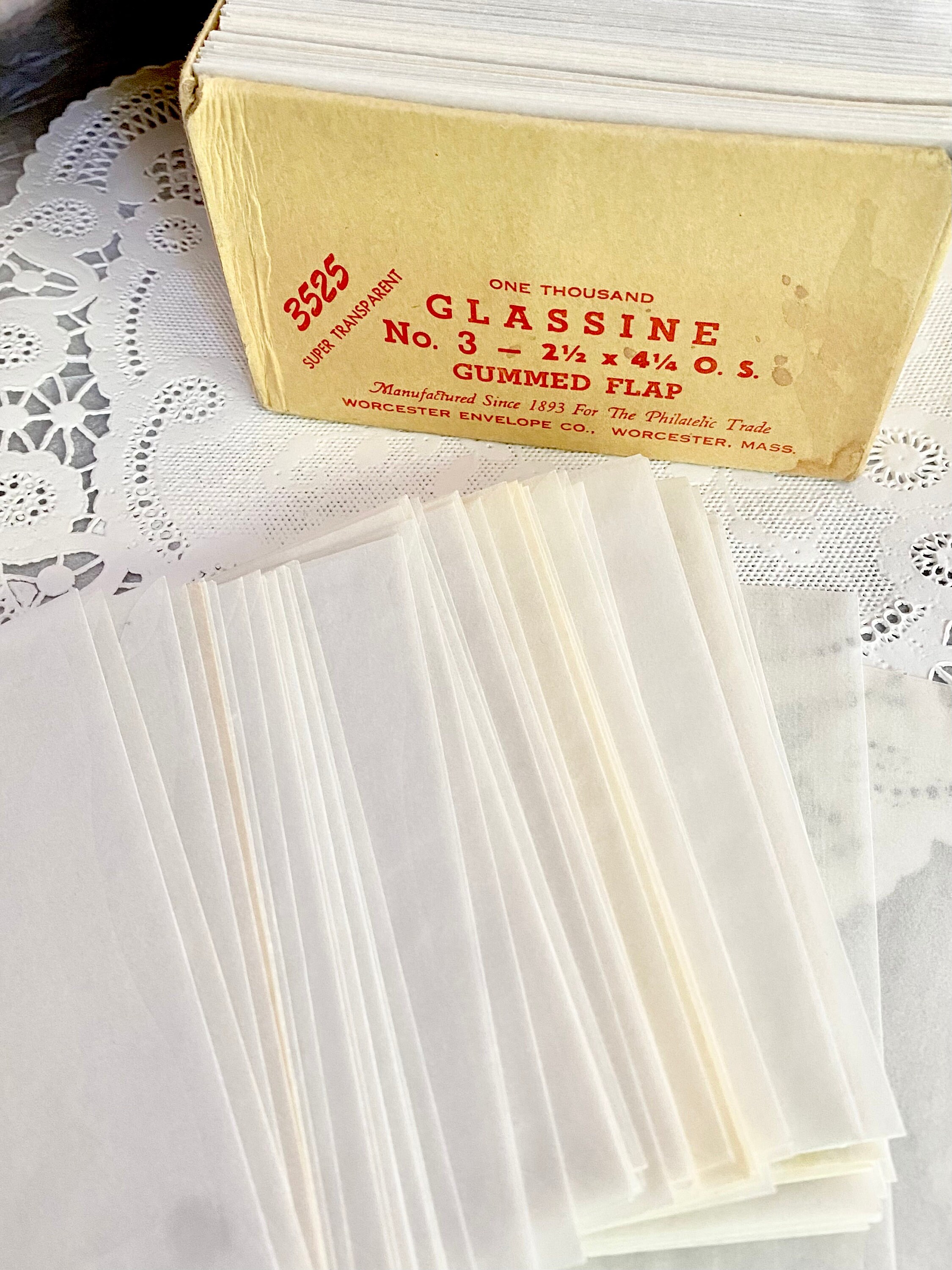 25 Vintage Glassine Envelopes - Etsy