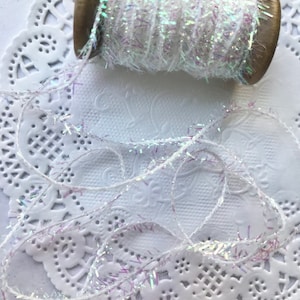 Tinsel Twine String, Metallic GOLD, SILVER, WHITE, Red - Etsy