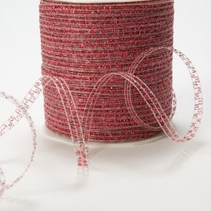 Glitter, 1/4" Woven Sparkling Metallic String Ribbon, SPRING GREEN - Etsy