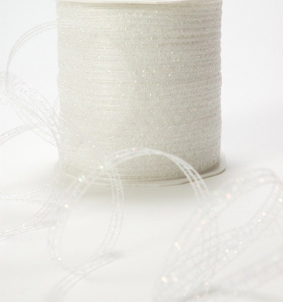 Glitter, 1/4" Woven Sparkling Metallic String Ribbon, GOLD - Etsy