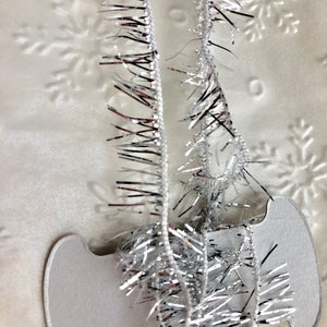 Tinsel Twine String, Long Lash Silver Tinsel - Etsy