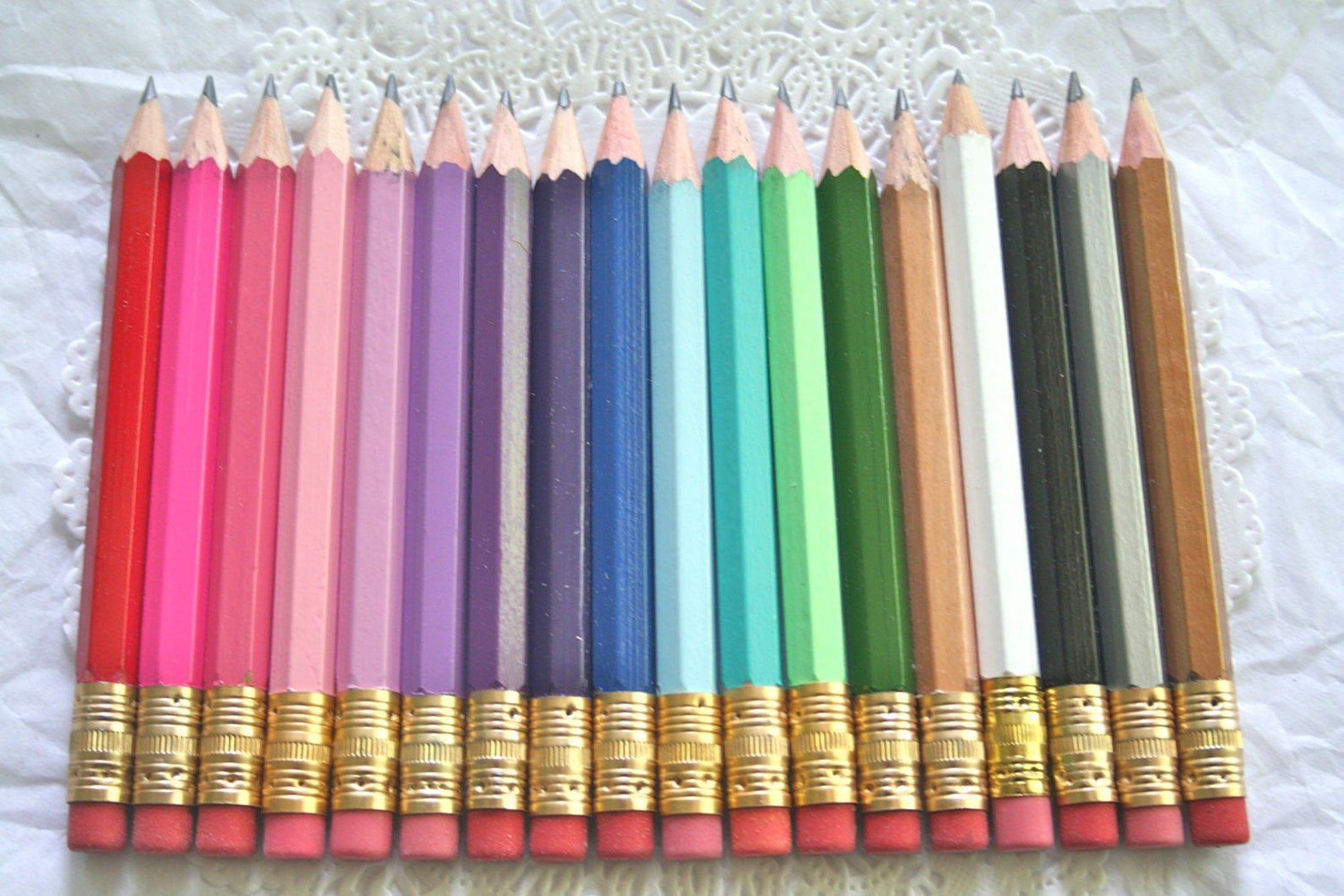 Mini Pencils Sampler Pack, 18 Colors - Etsy