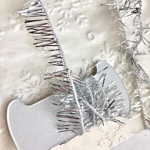 Tinsel Twine String, Long Lash Silver Tinsel - Etsy