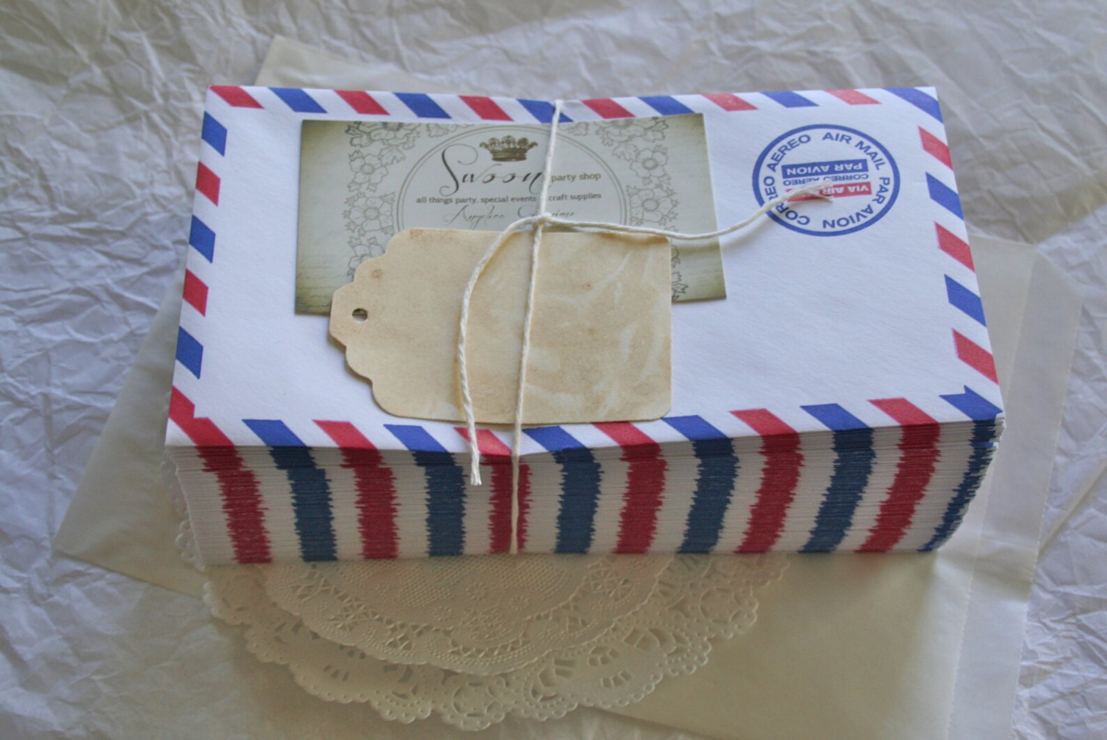 60 BULK Vintage Air Mail Envelopes Retro Style - Etsy