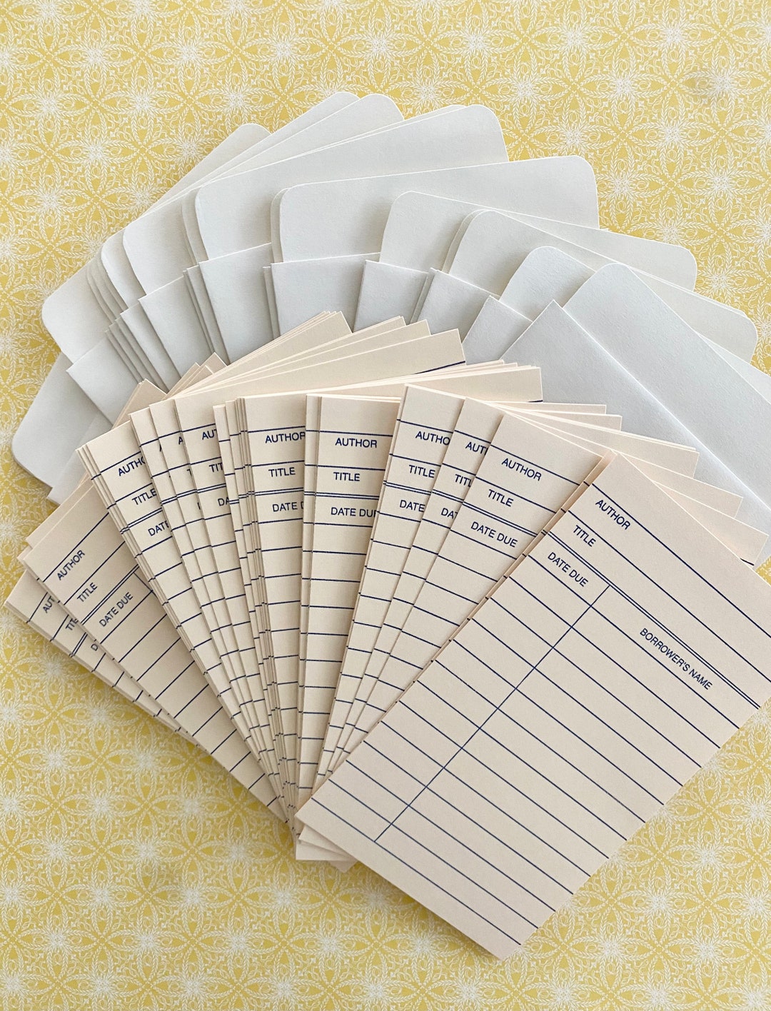 Library Cards, Pockets, OR Sets, in Demand , Free Shipping on Orders ...