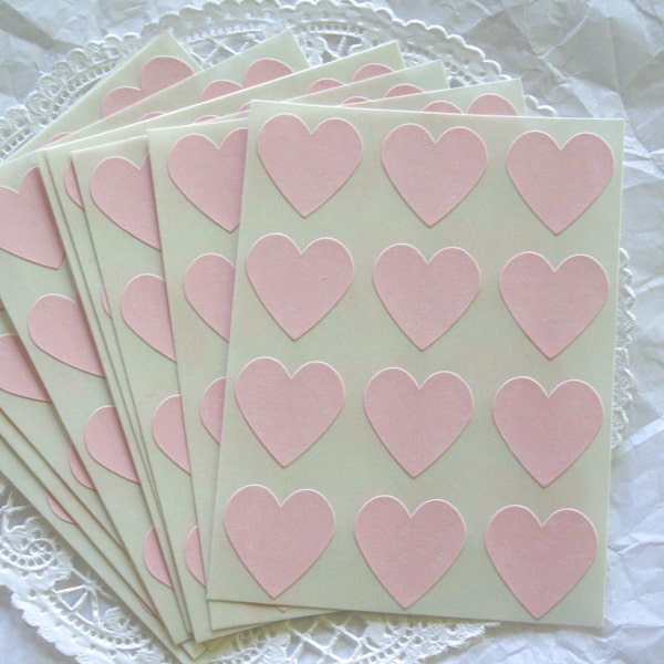 Small Heart Stickers - Etsy