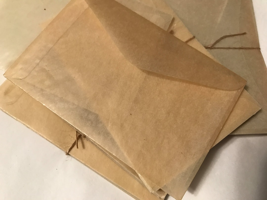 Vintage Aged Glassine Envelopes: Ephemera, Junk Journals, Archival ...