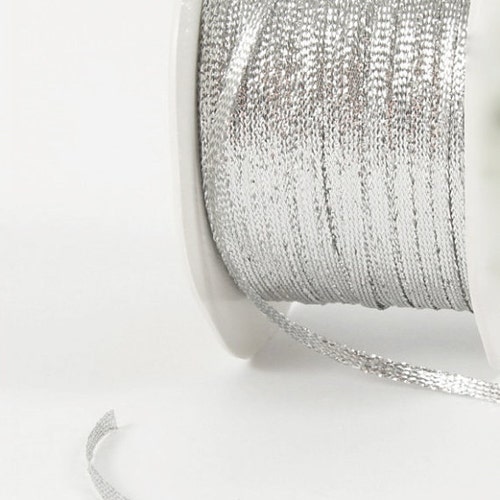 Glitter TWINE Tinsel Metallic String Ribbon GOLD - Etsy