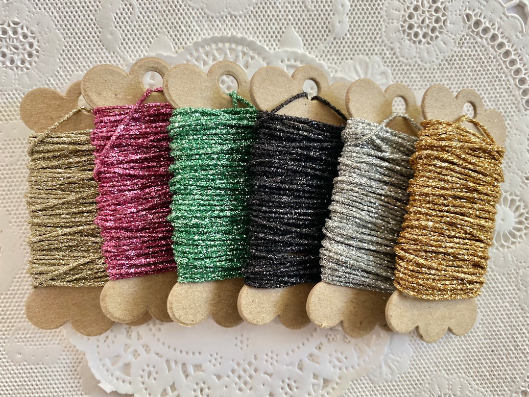 10Y Glitter, GLITTER Sparkle String Ribbon Twine - Etsy