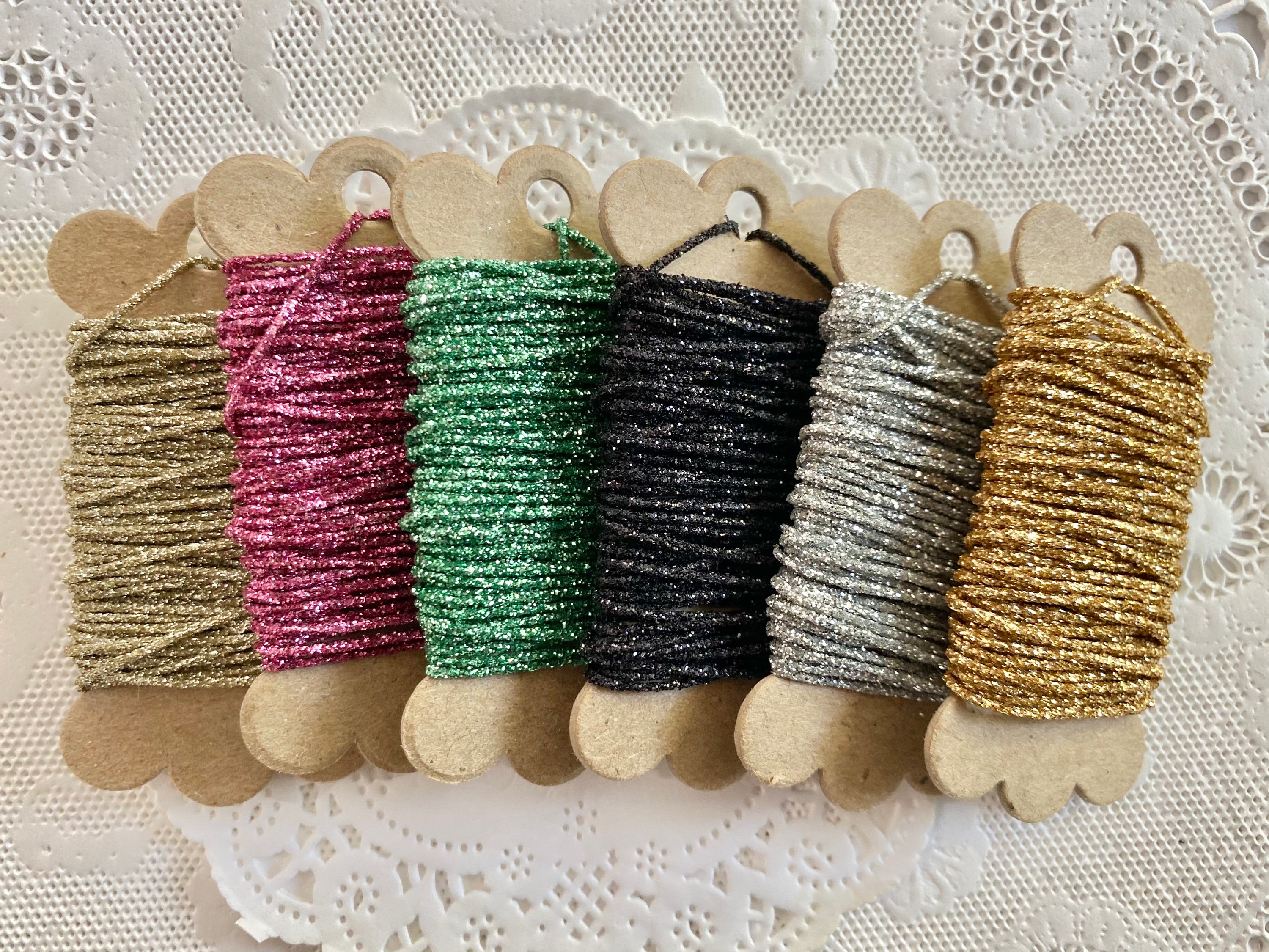 Glitter, GLITTER Sparkle String Ribbon Twine - Etsy