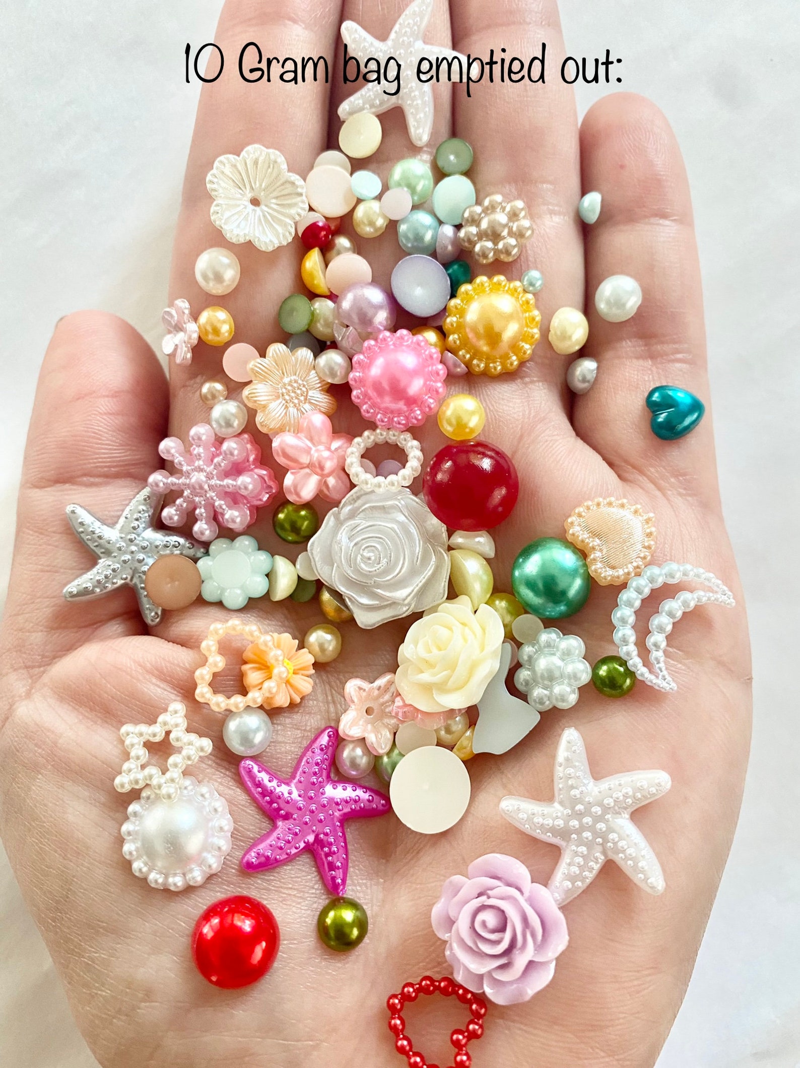 Flatback Cabochons Embellishments Random Mix | Etsy