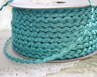 Metallic Platinum Silver Ric Rac 1/4 | Etsy