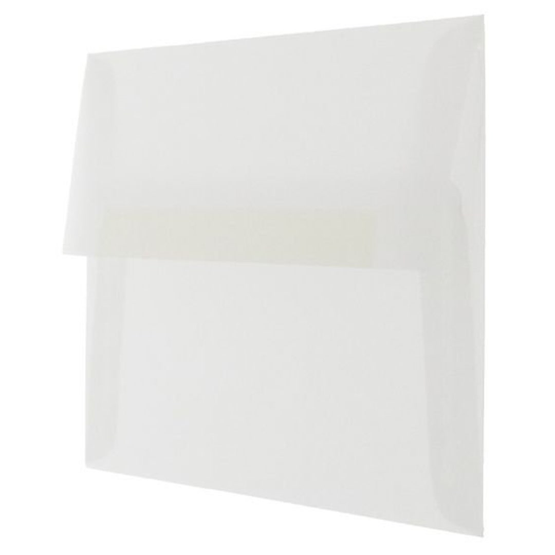 25 Clear Vellum Translucent A2 Envelopes , Free Shipping on Orders Over ...