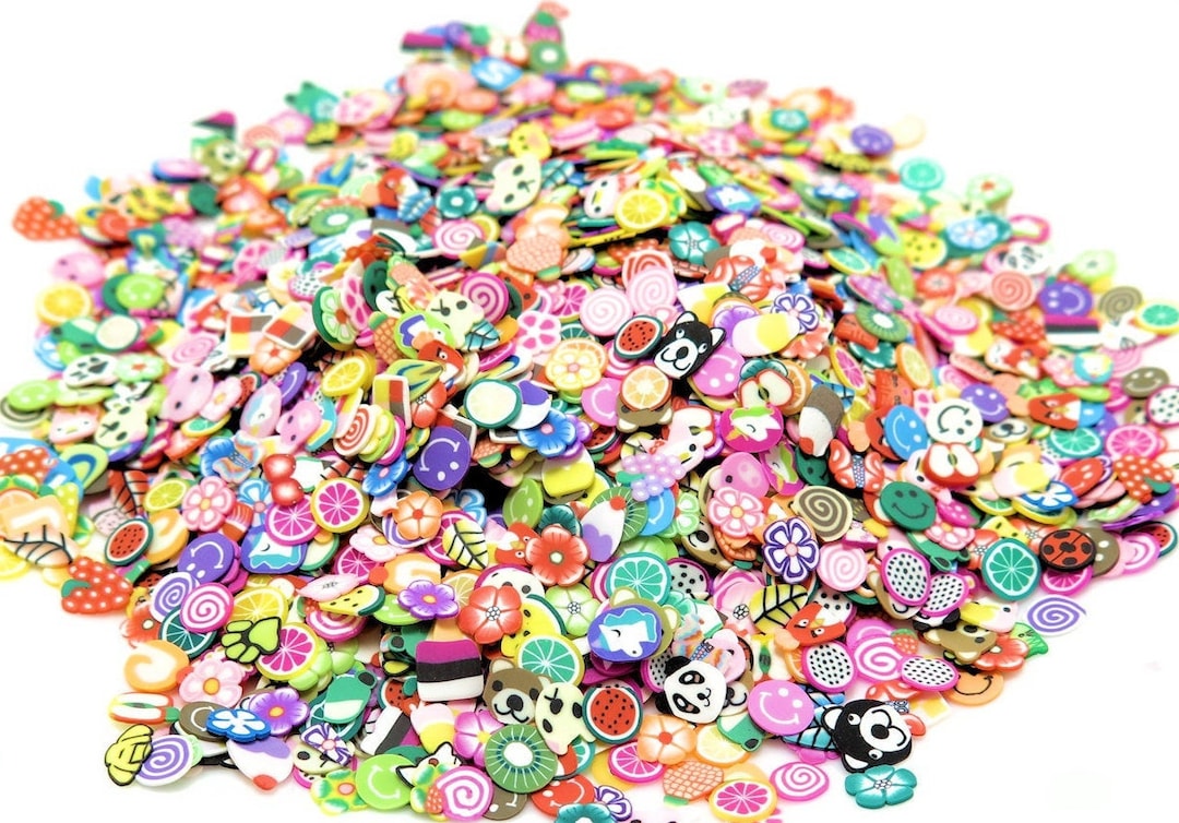 FIMO CLAY 1,000's of Slices, Mixed Variety, 20 Grams, Itty Bitty - Etsy