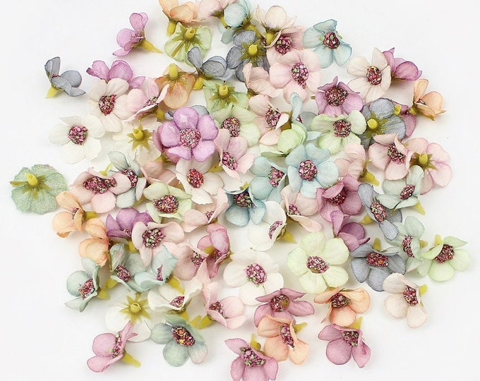 50 Silk Mini Daisies, Millinery Flowers - Etsy